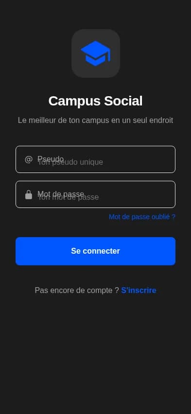 Campus Social Messenger