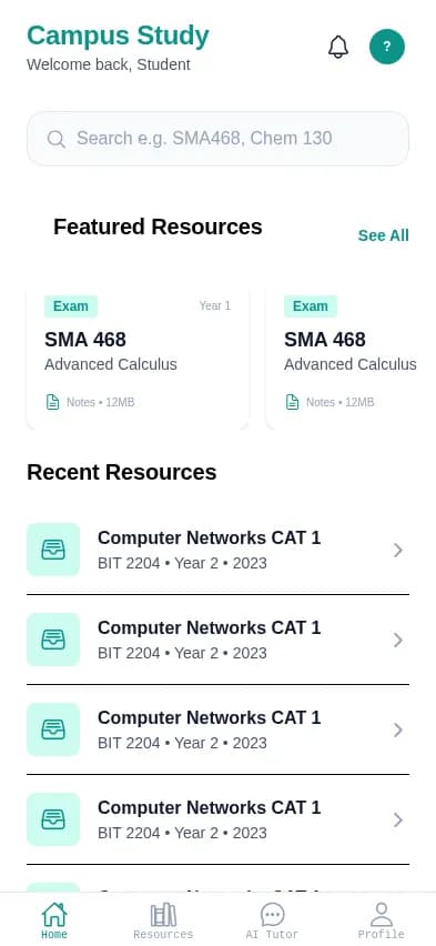 Campus Study Access