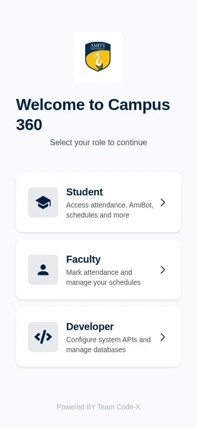 Campus 360 AmiBot App