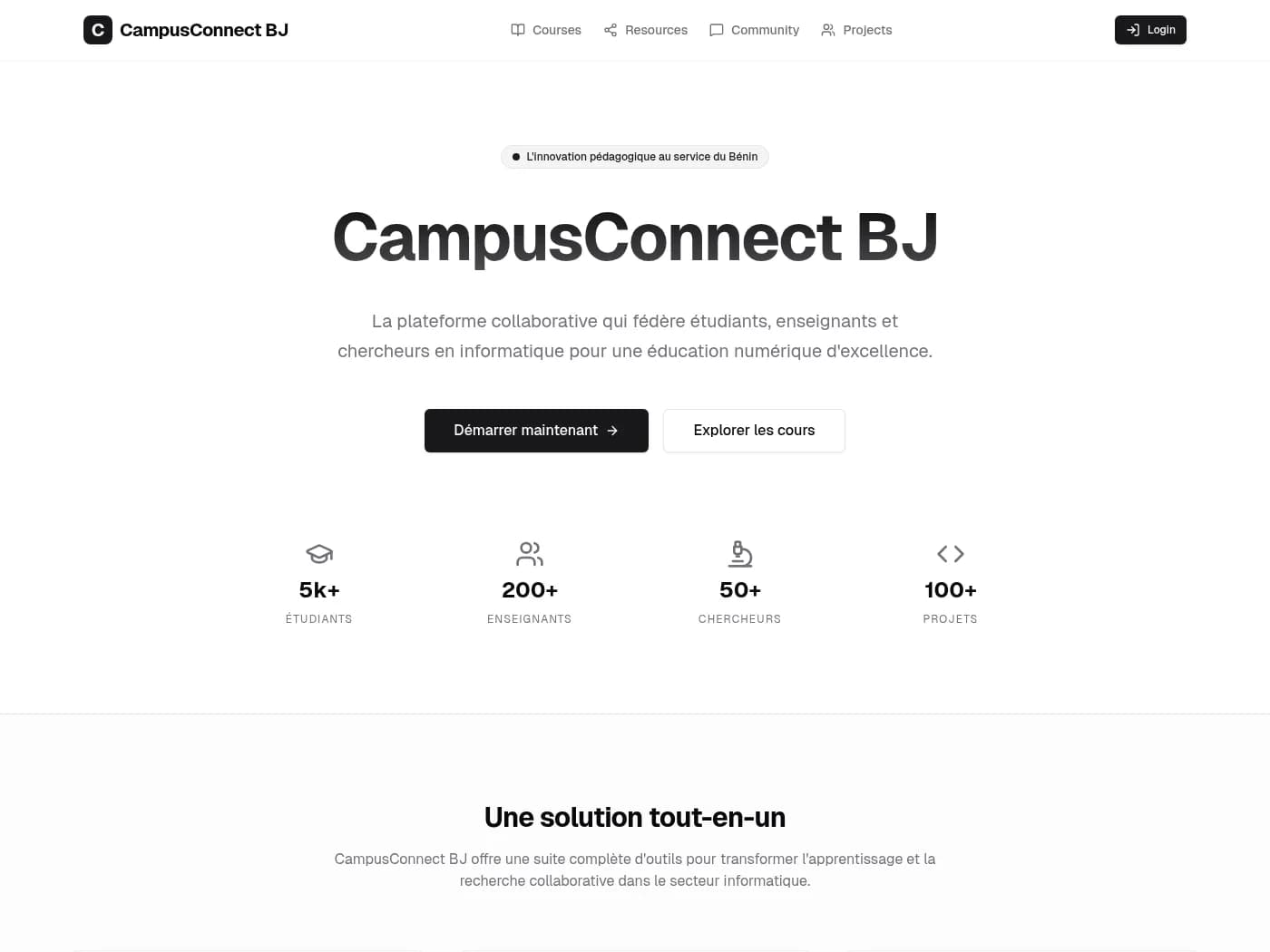 CampusConnect BJ