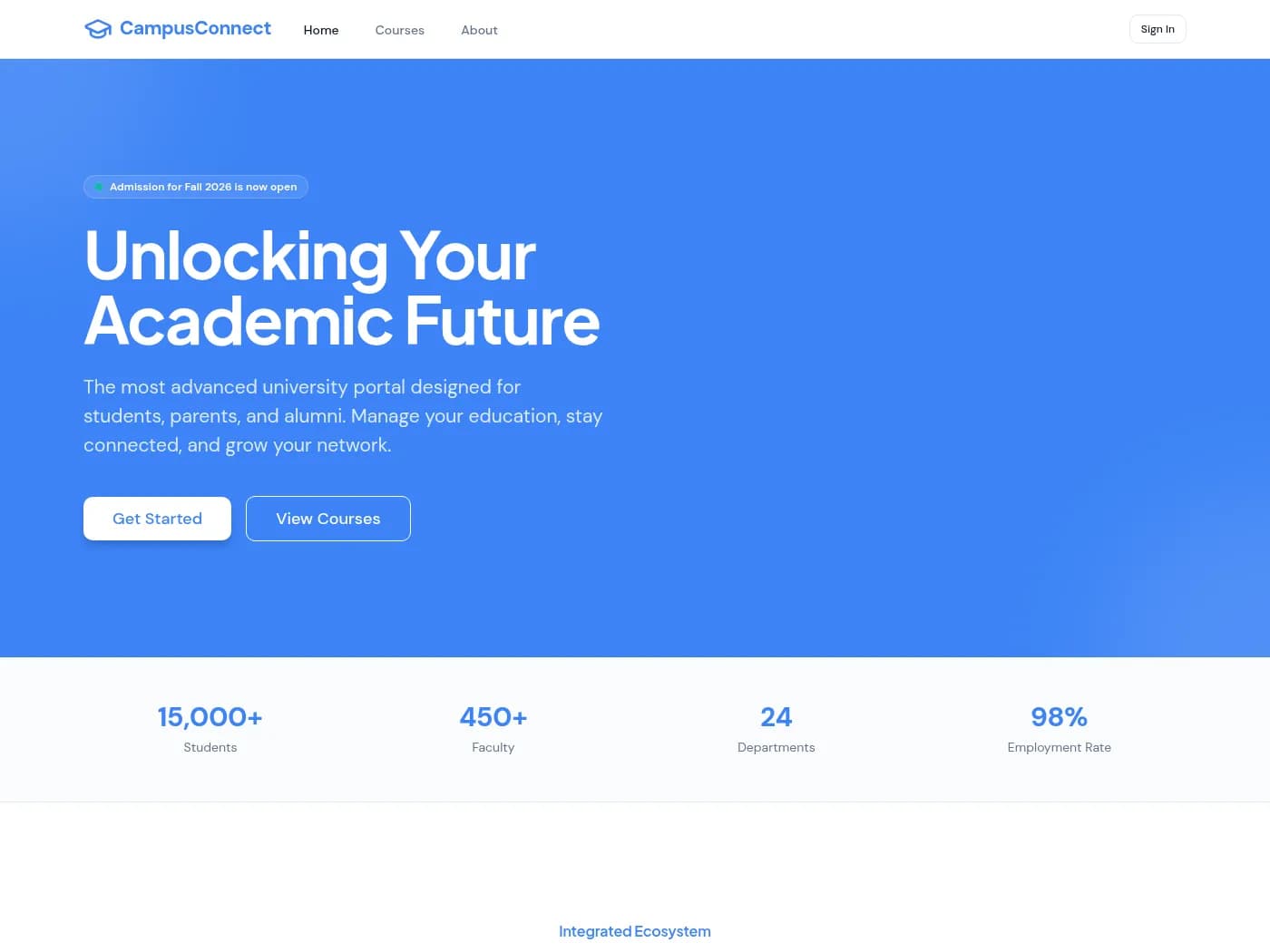 CampusConnect Portal