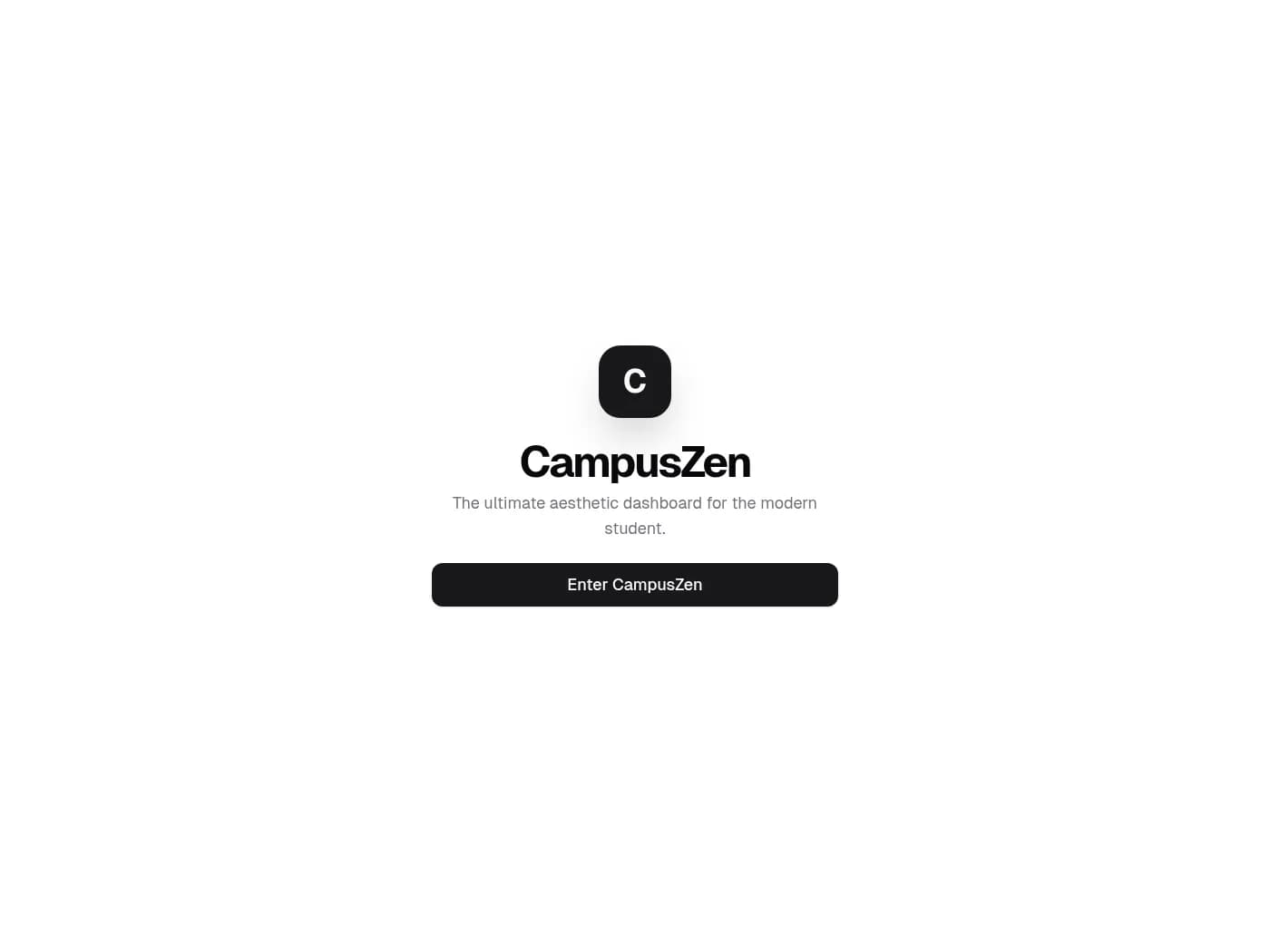 CampusZen Dashboard