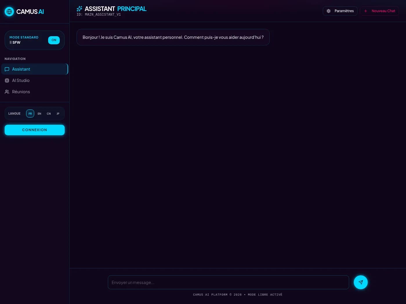 Camus AI Studio