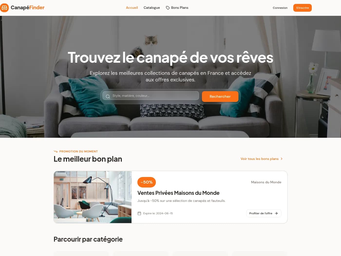 Canapé Finder France