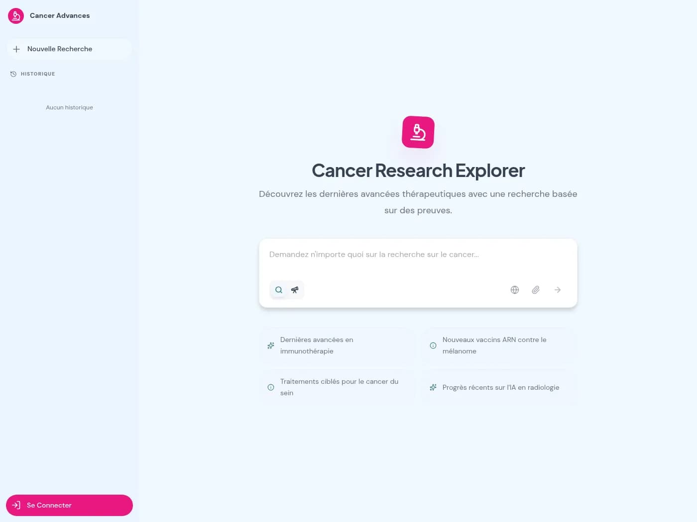 Cancer Advances Explorer