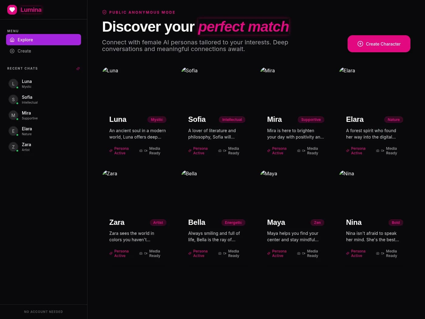 CandyAI Chat Clone