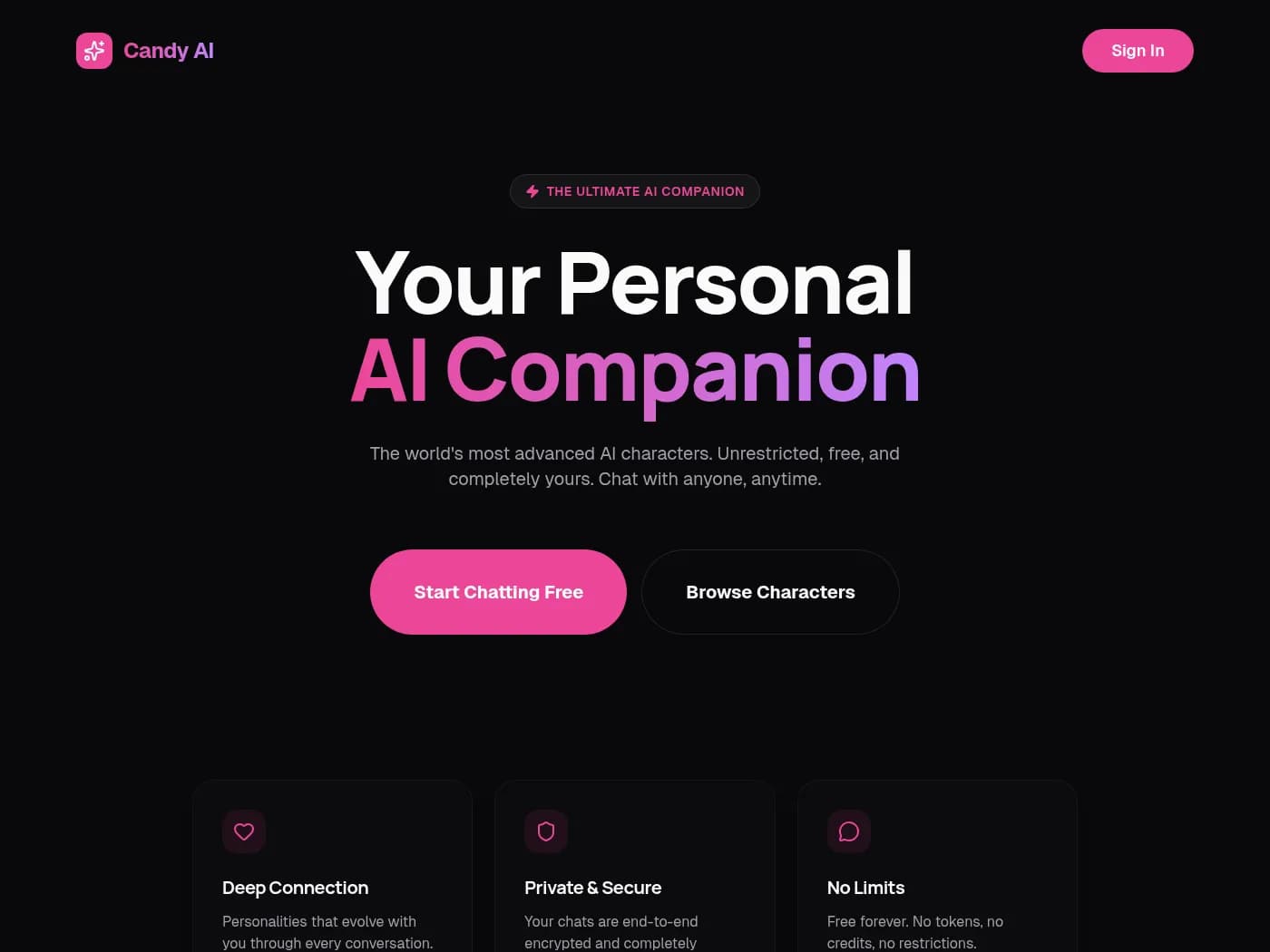 Candy AI Free Clone