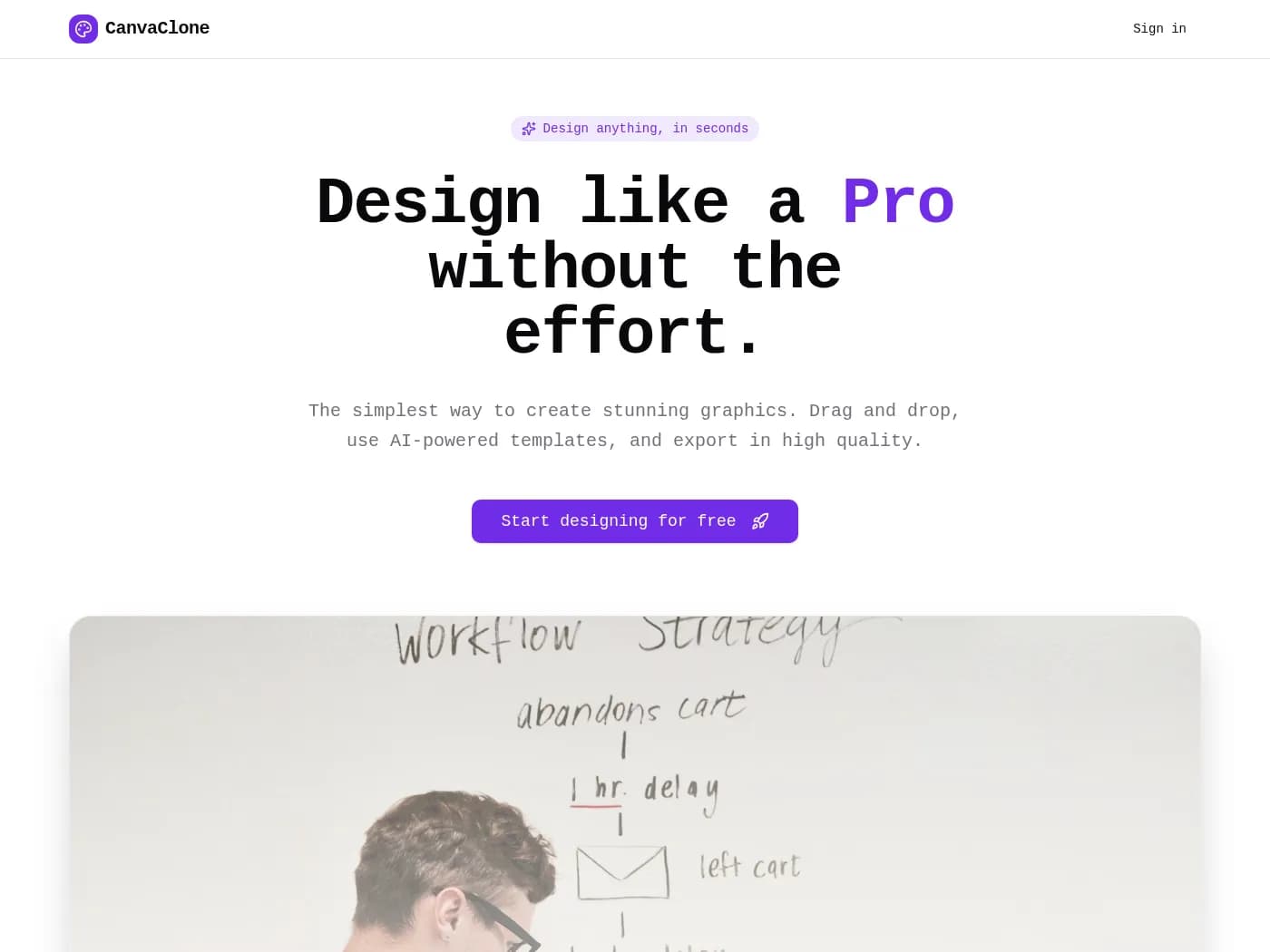 Canva Clone