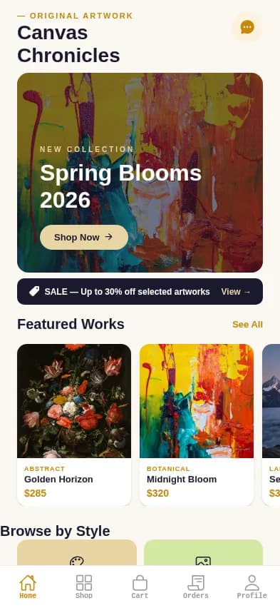 Canvas Chronicles Hub