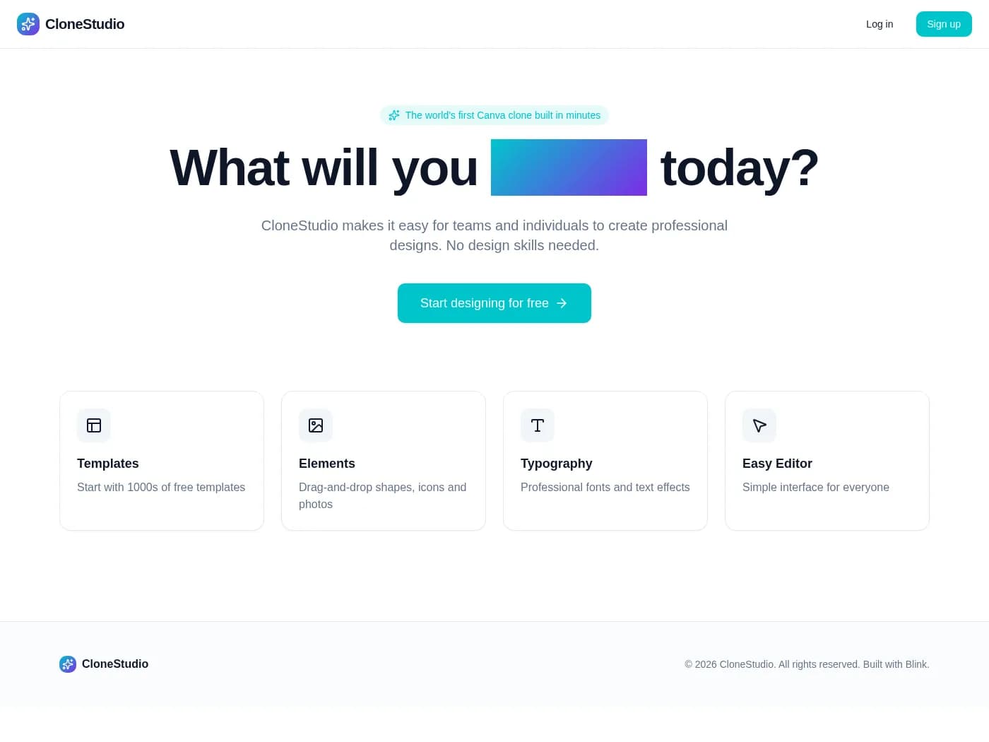 Canvas Clone Studio