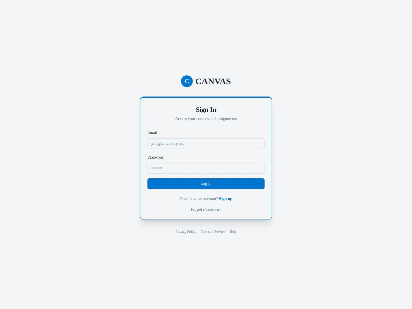 Canvas Portal