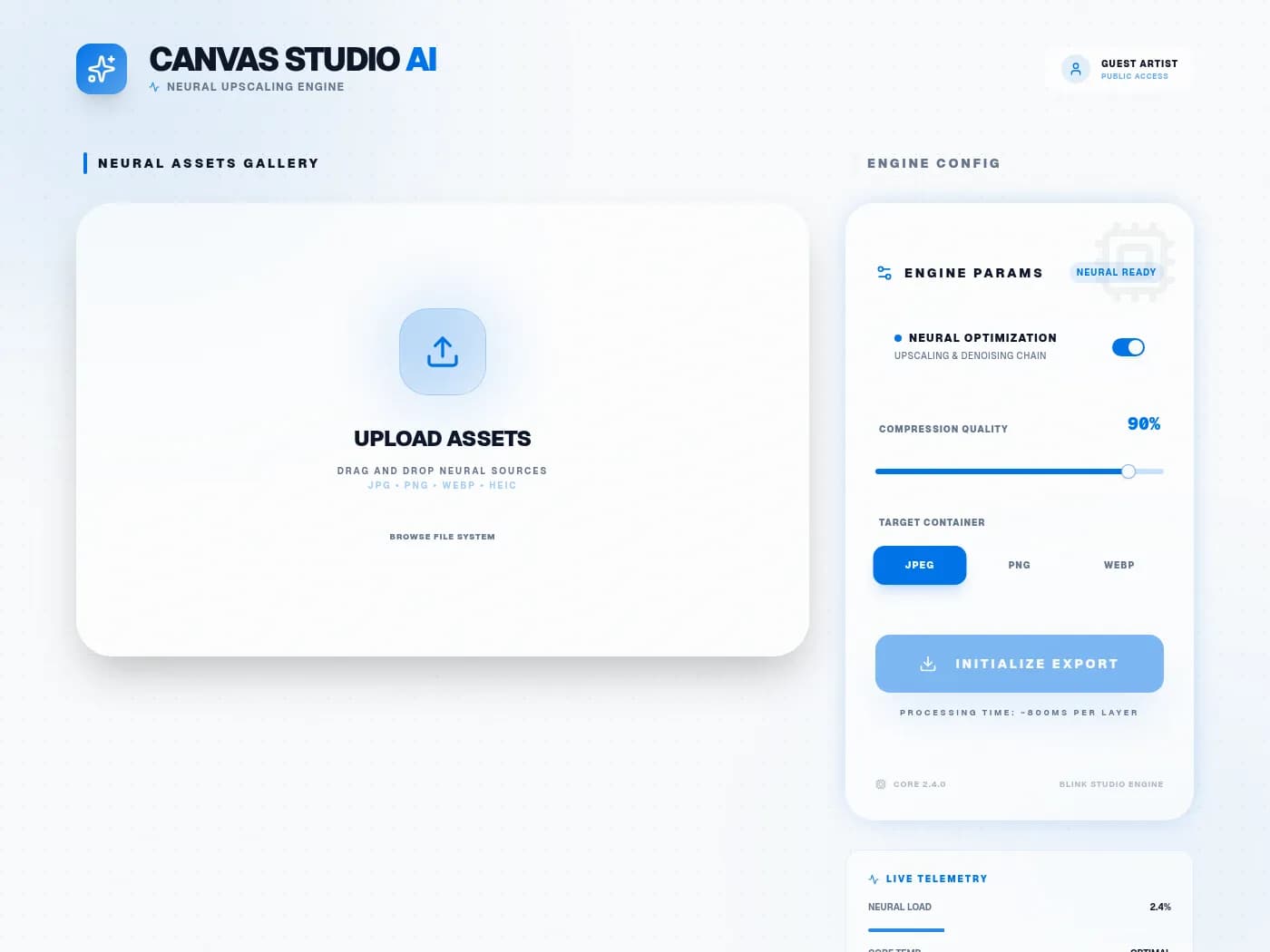 Canvas Studio AI