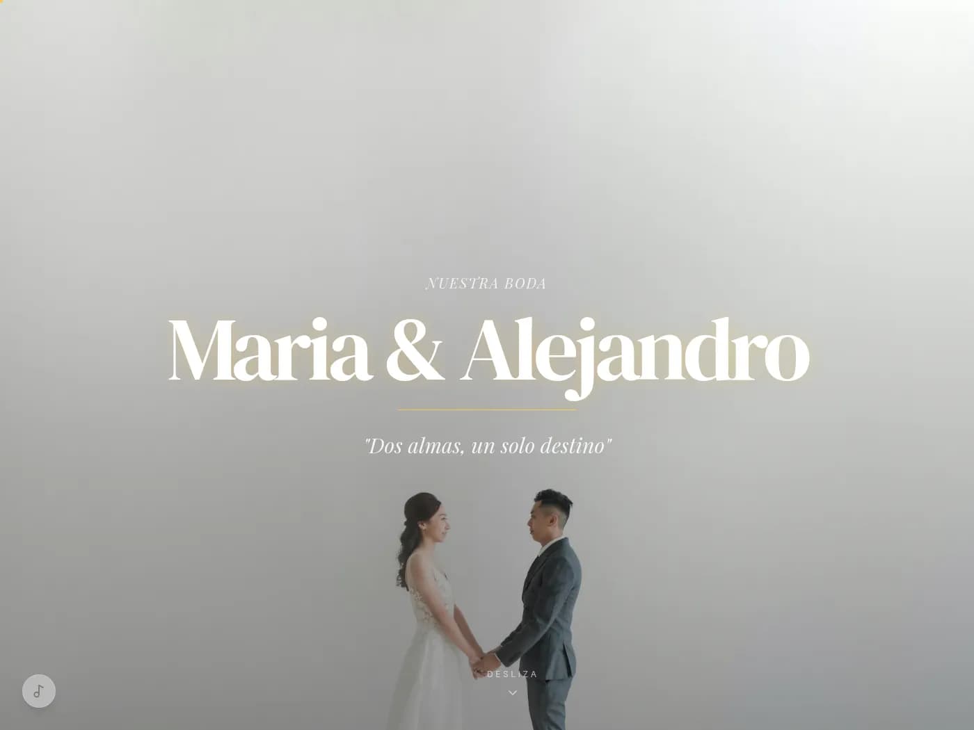 Canvas Wedding Story Site