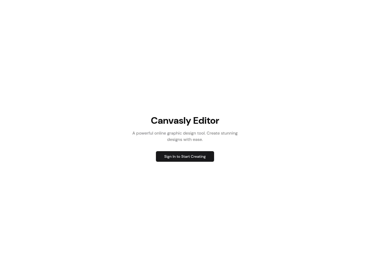 Canvasly Editor