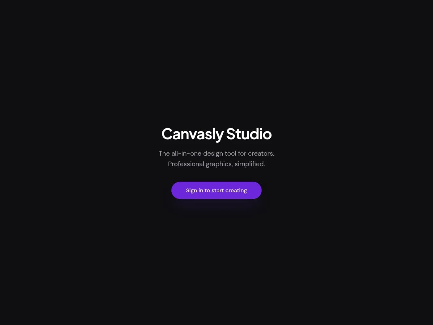 Canvasly Studio