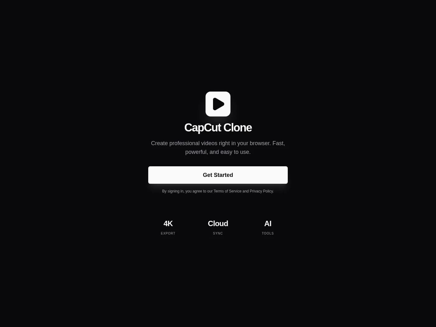 CapCut Clone
