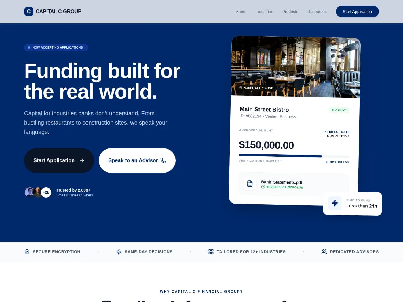 Capital C Group Site