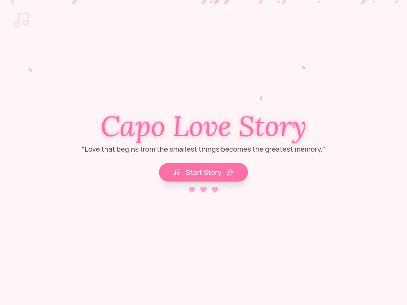 Capo Love Story