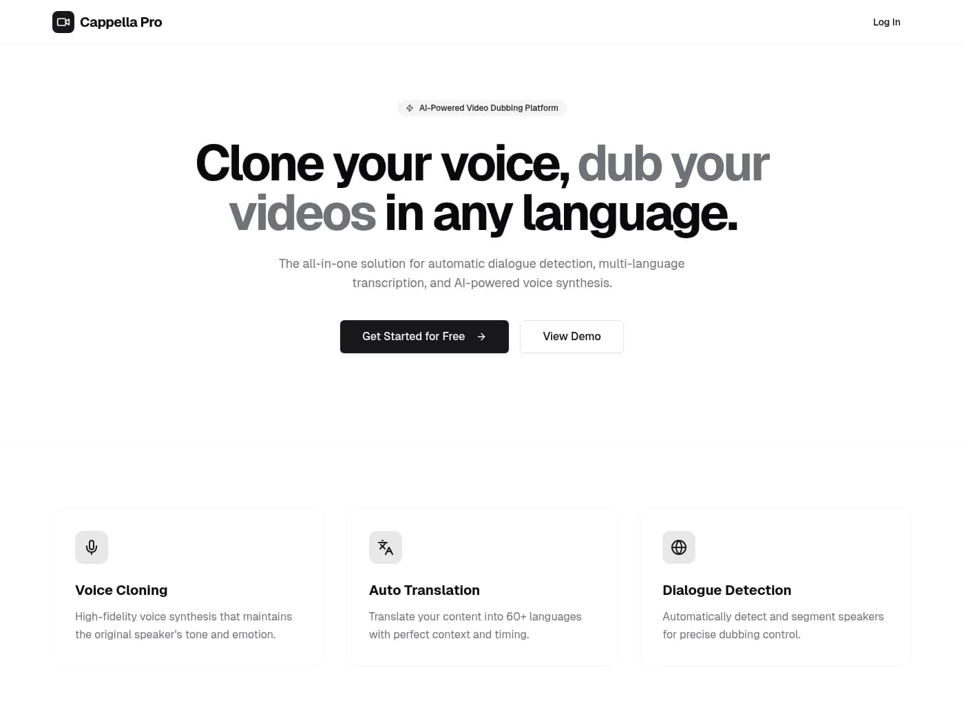 Cappella Pro Clone