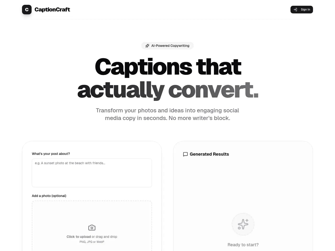 CaptionCraft