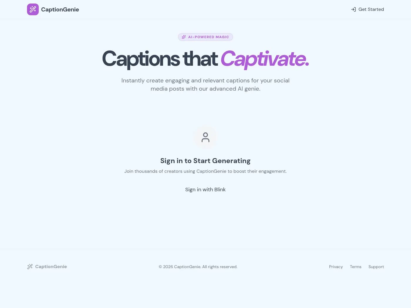 CaptionGenie