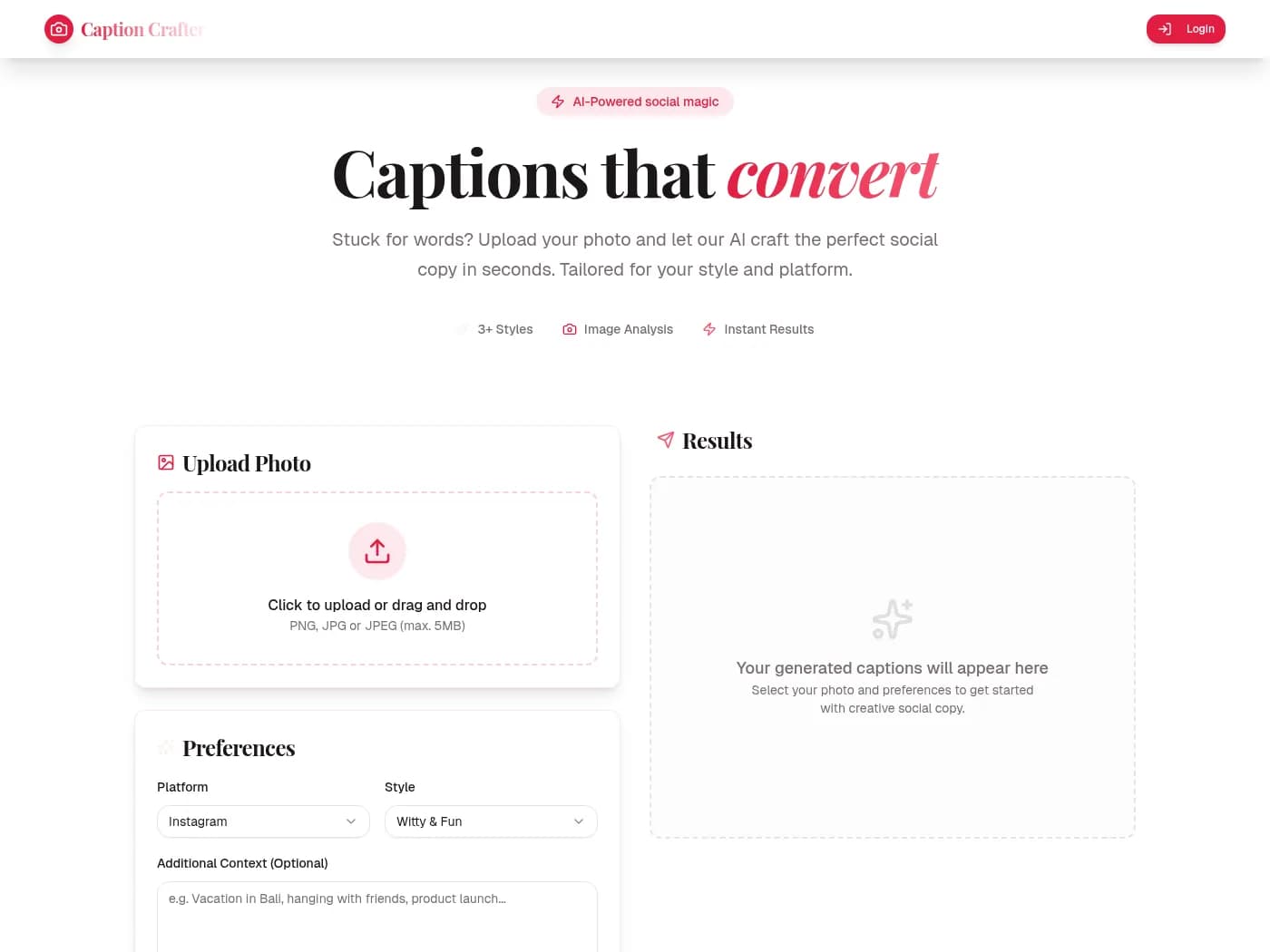 Caption Crafter
