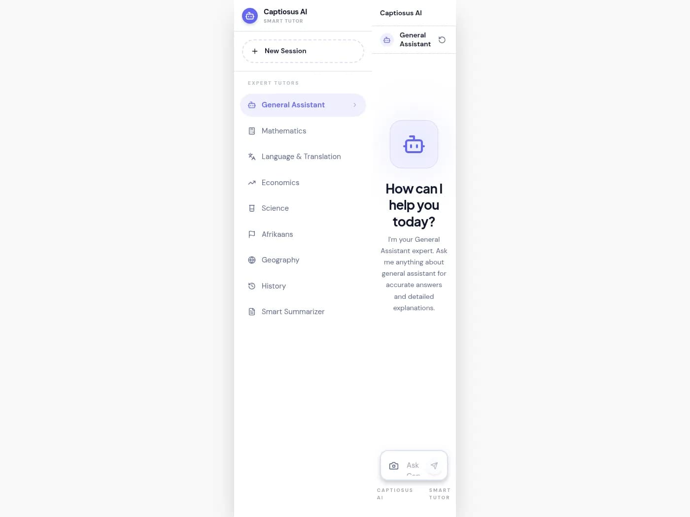 Captiosus AI Tutor