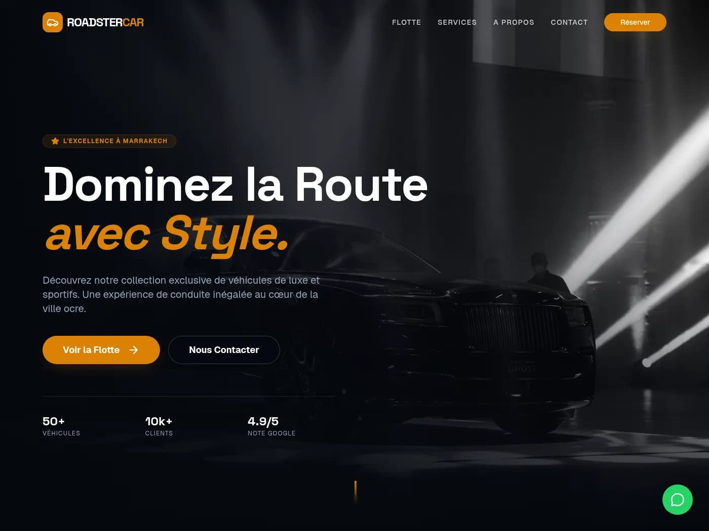 RentalCar Agency Webpage