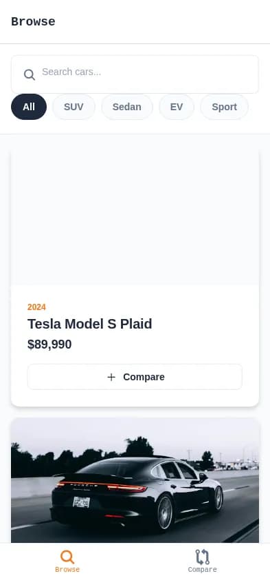 CarCompare Hub