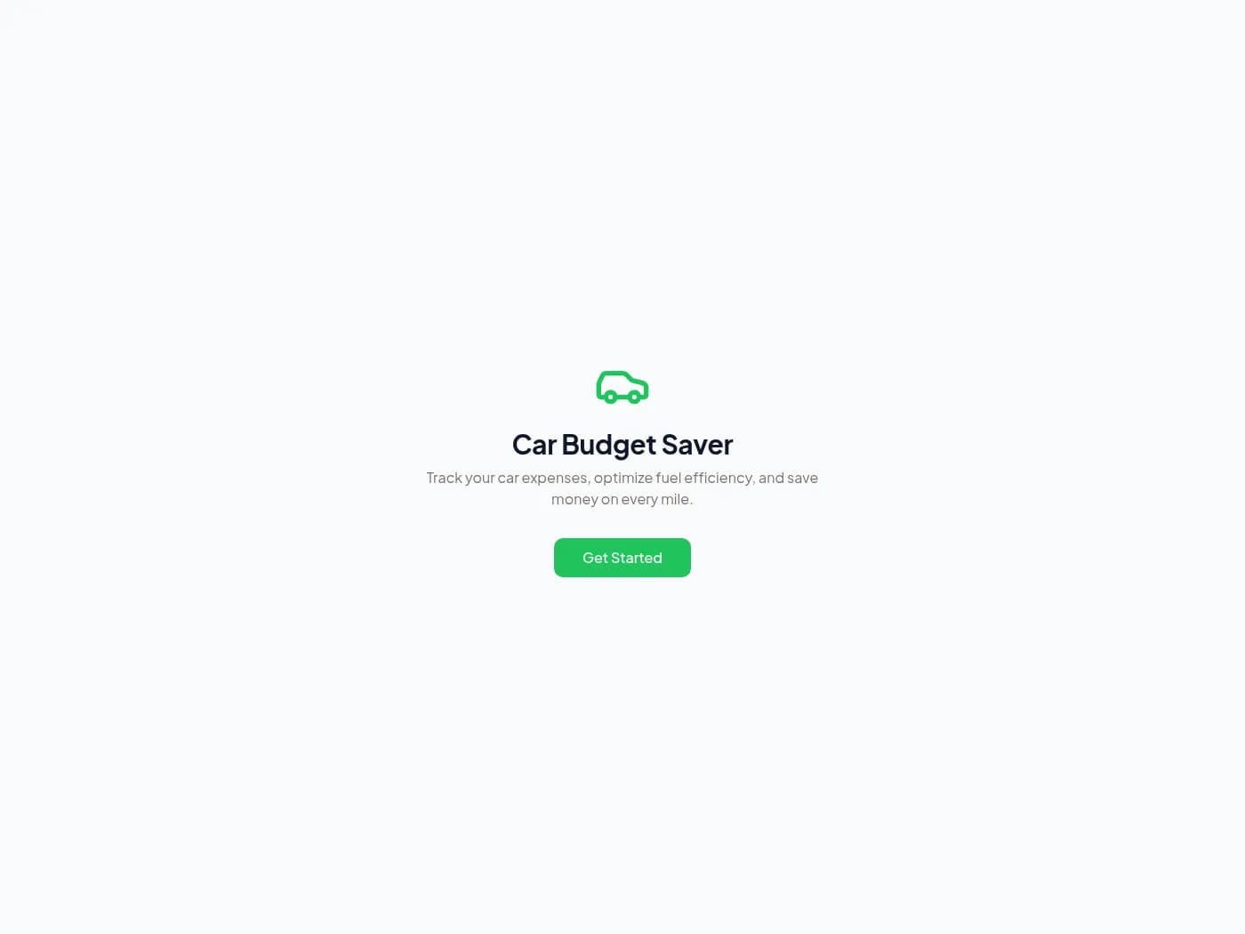 Car Budget Saver