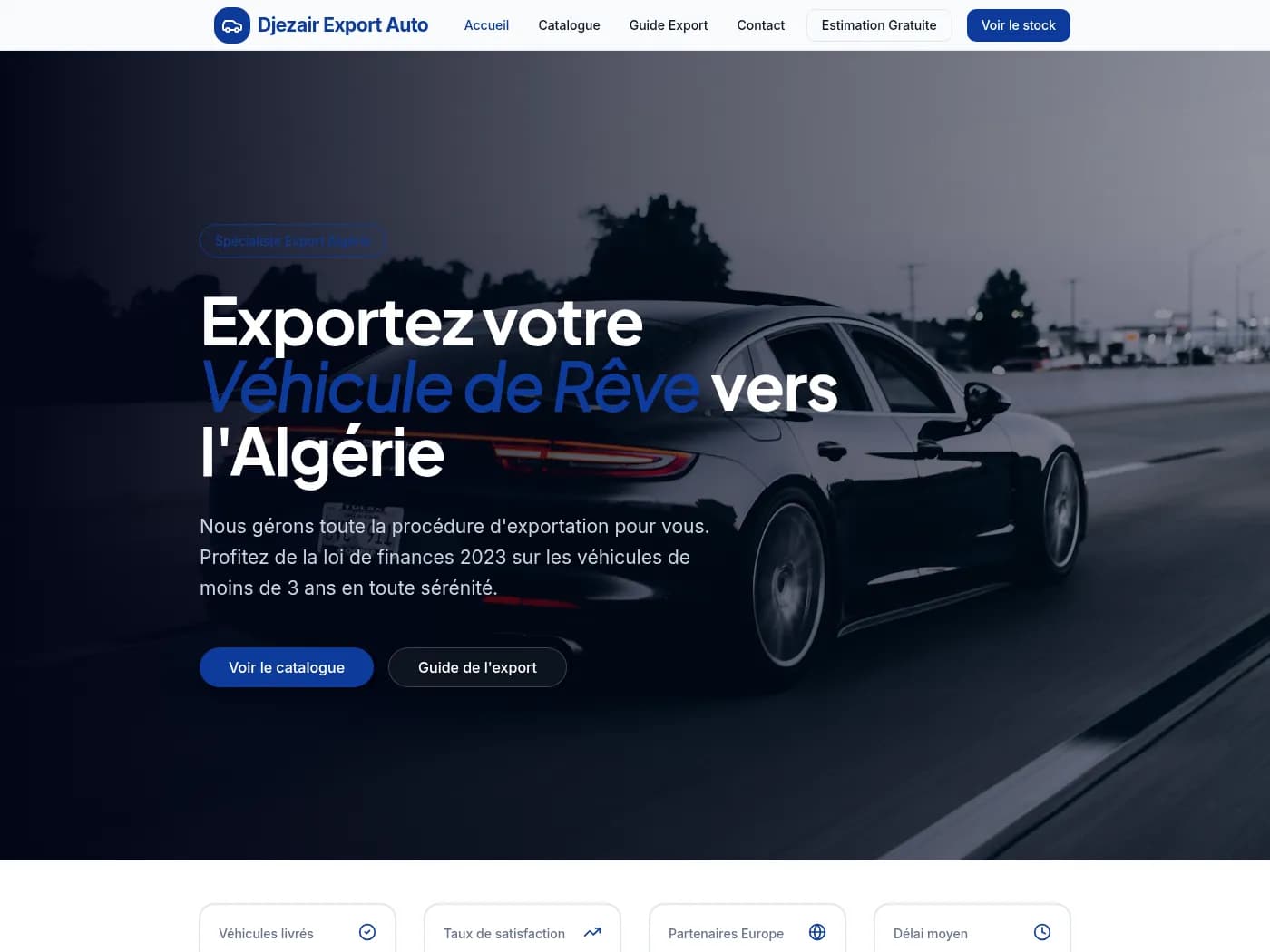 Export Car Marketplace