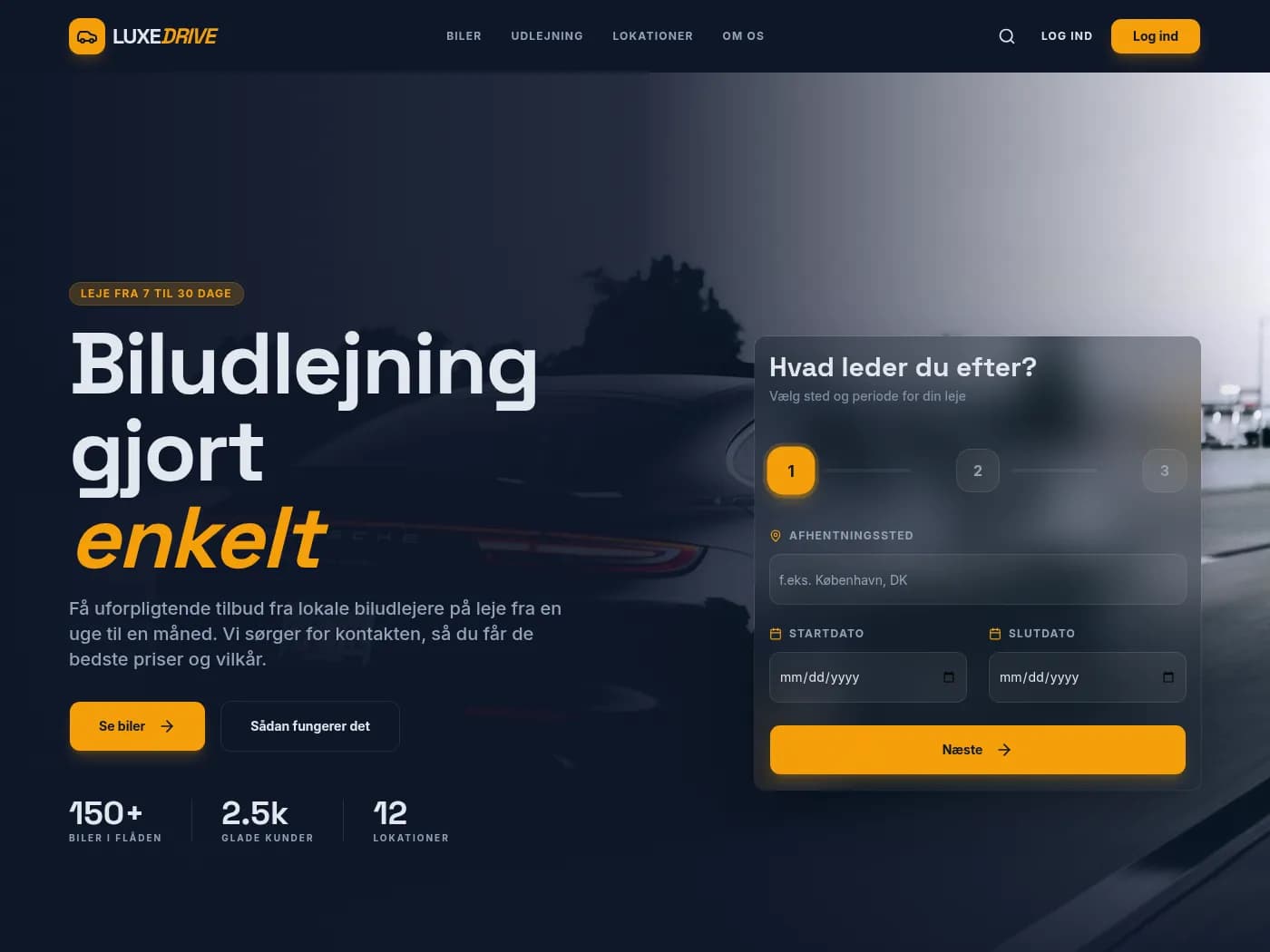 Car Rental Leads Hub