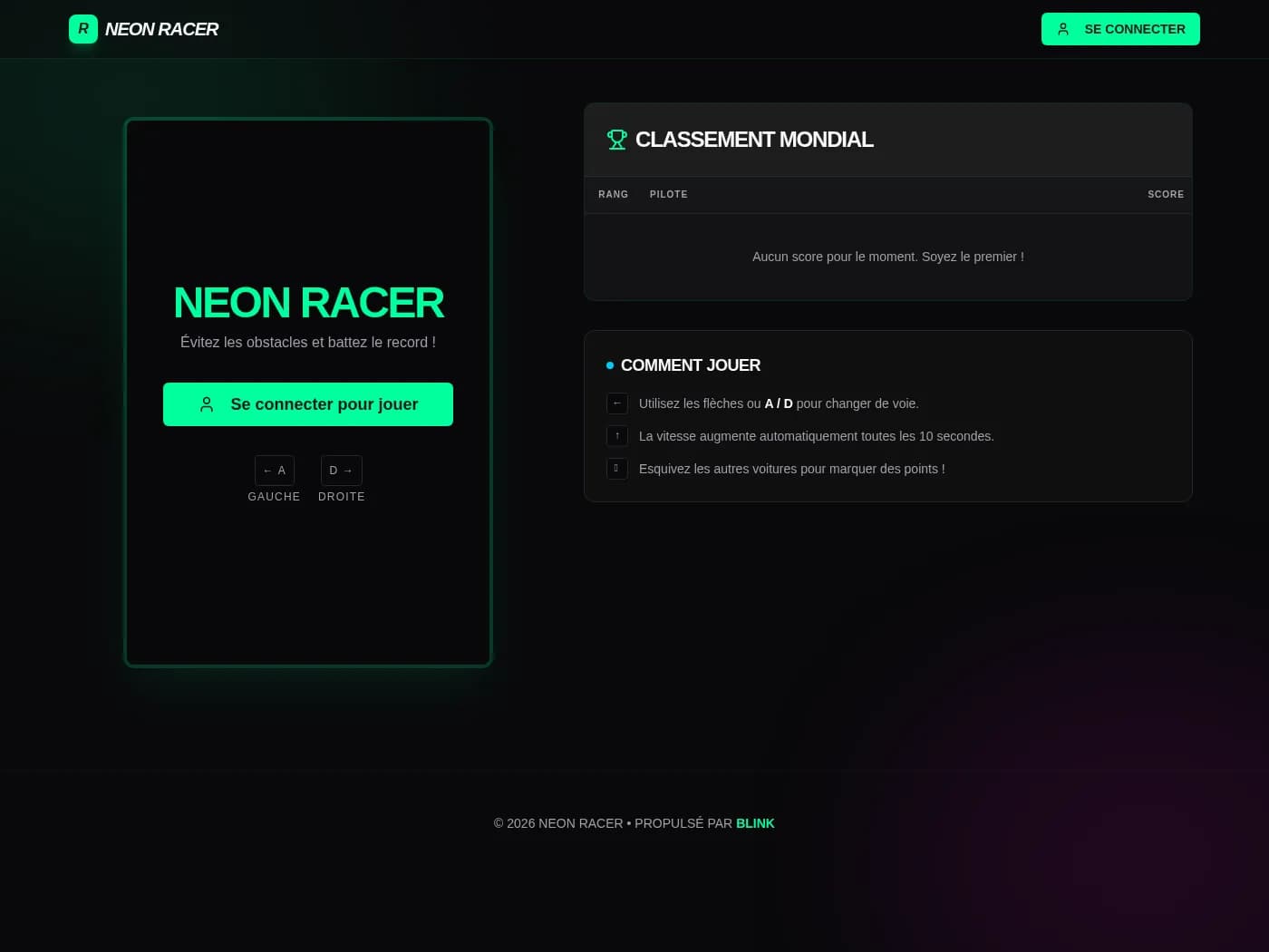 Car Racer Game