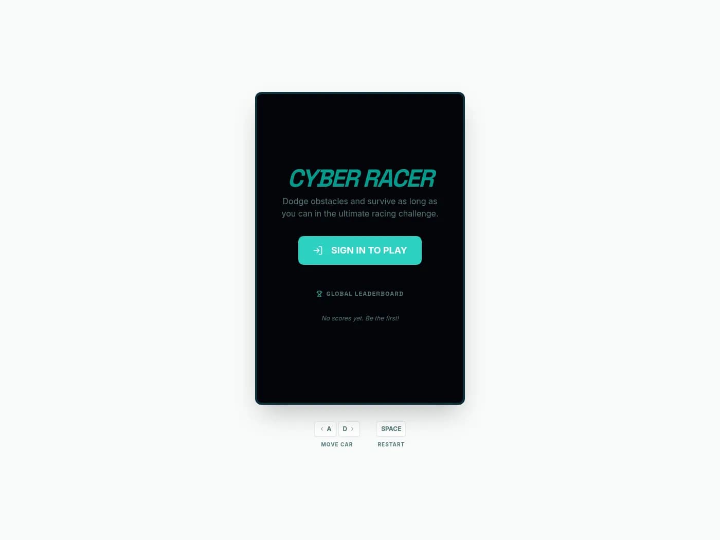 Car Racer Game