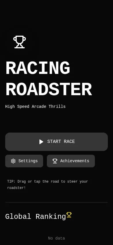 Racing Roadster Game