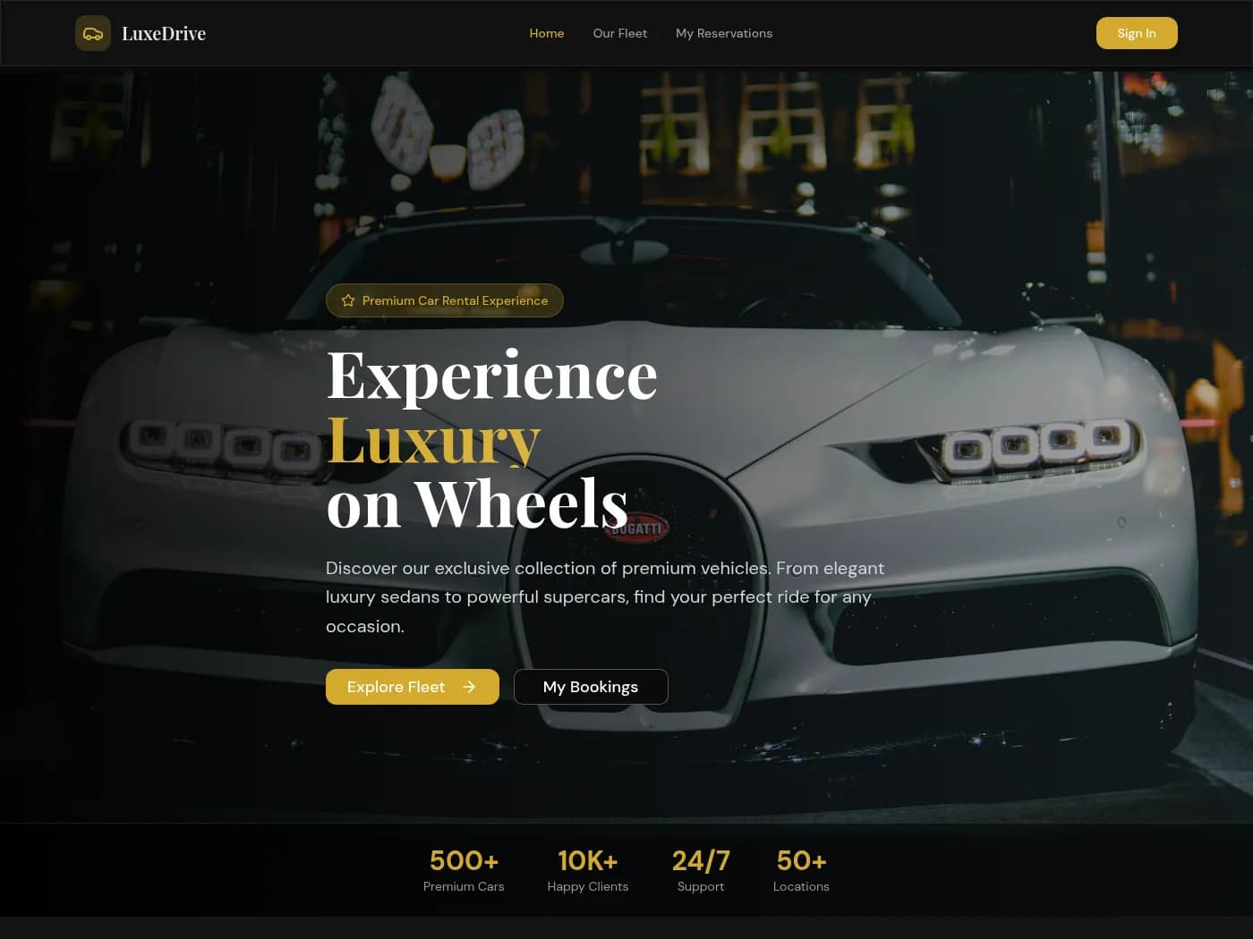 Car Rental App