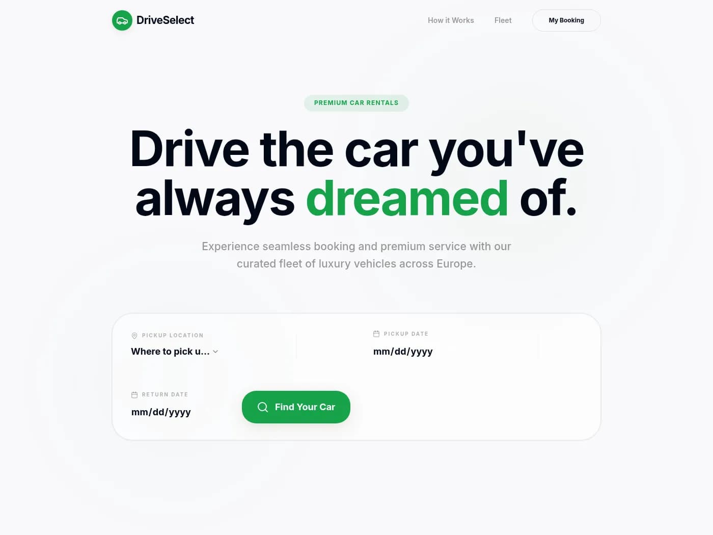 DriveSelect Car Rental