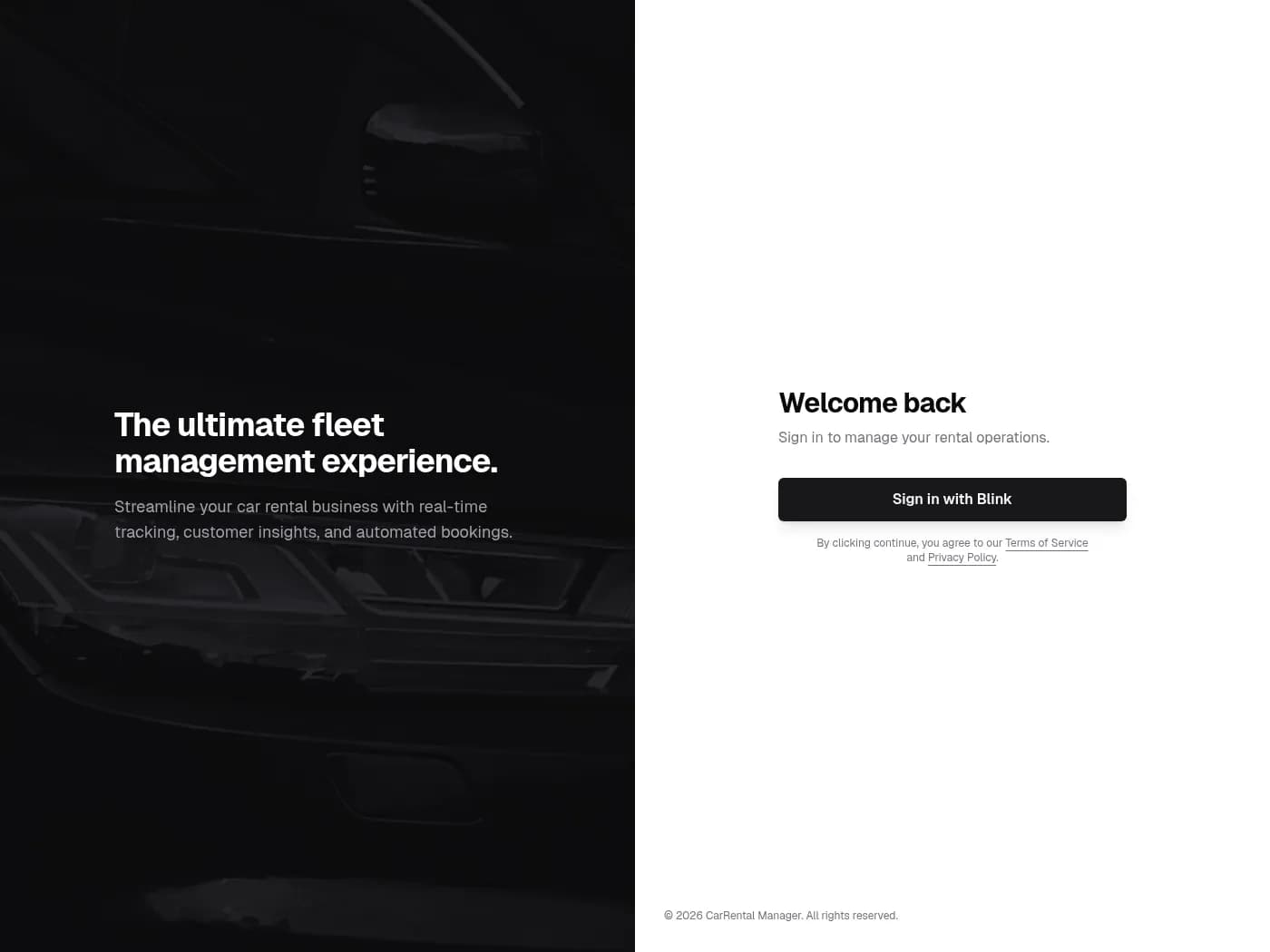 Car Rental Manager