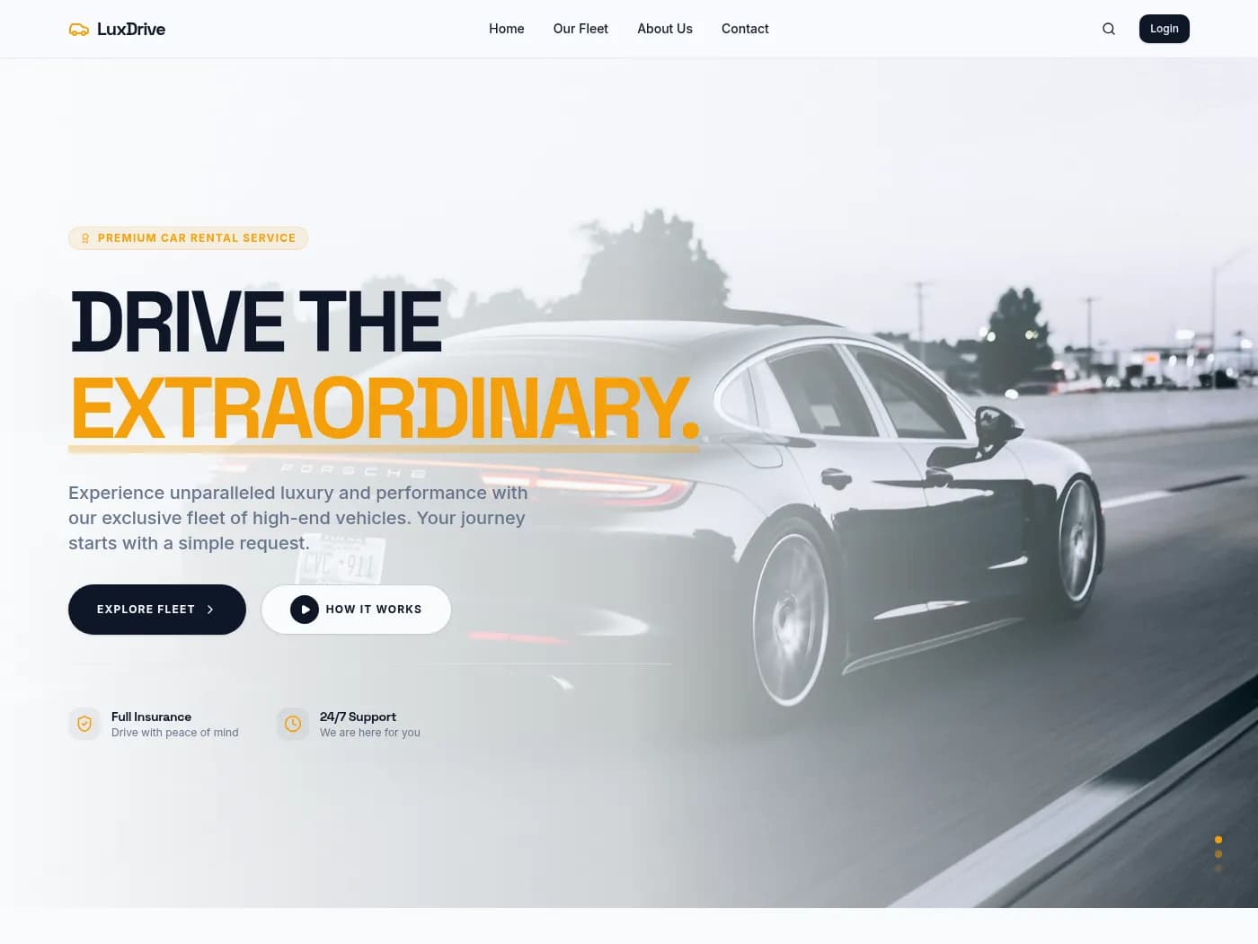 CarRental WP Theme