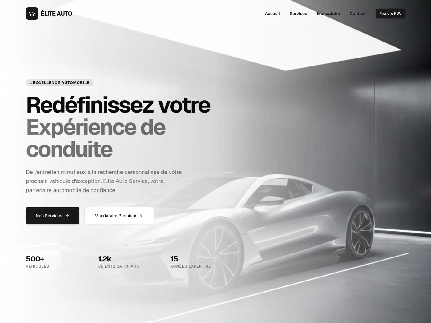 Car Service Showcase