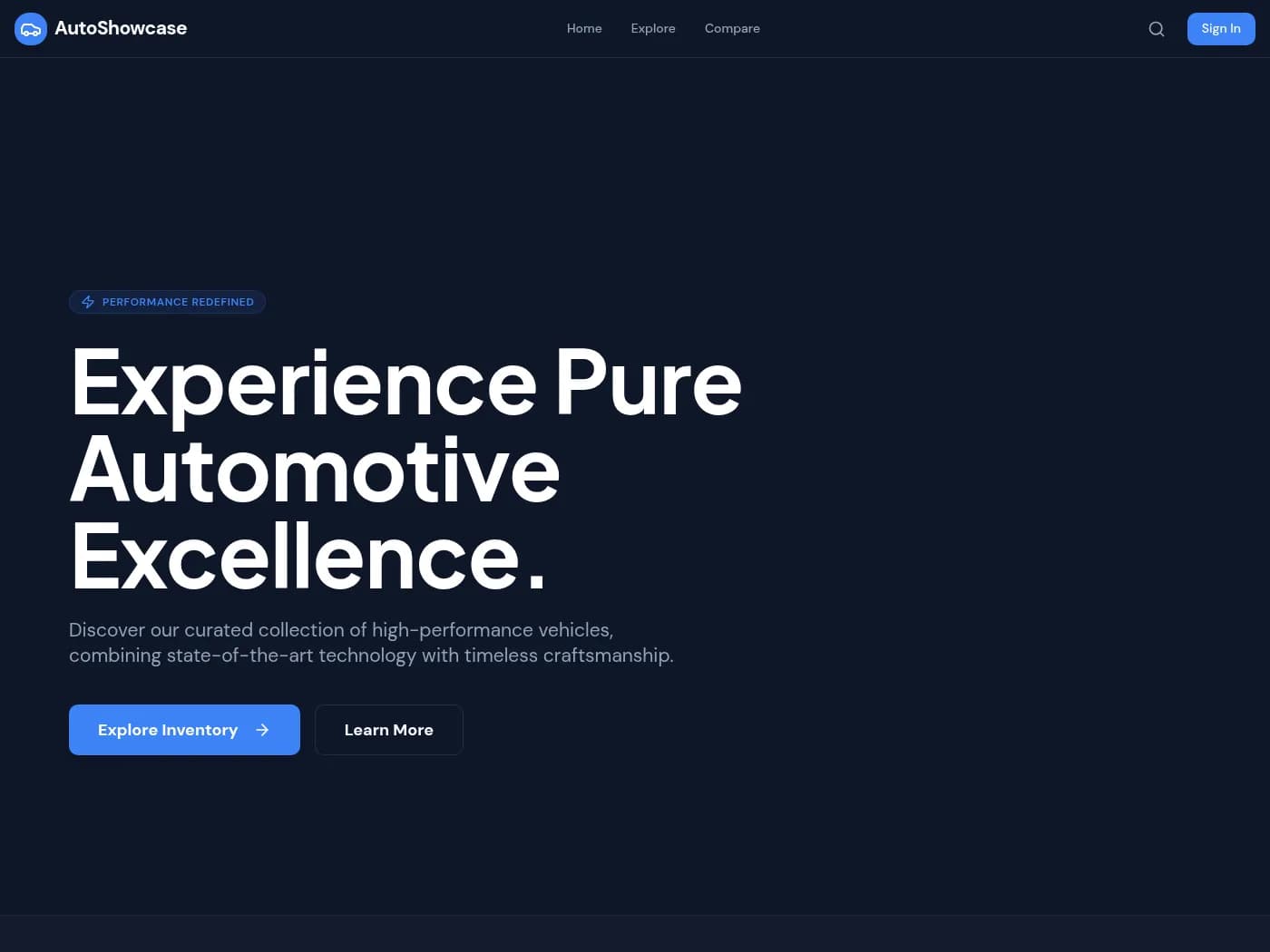 AutoShowcase Web