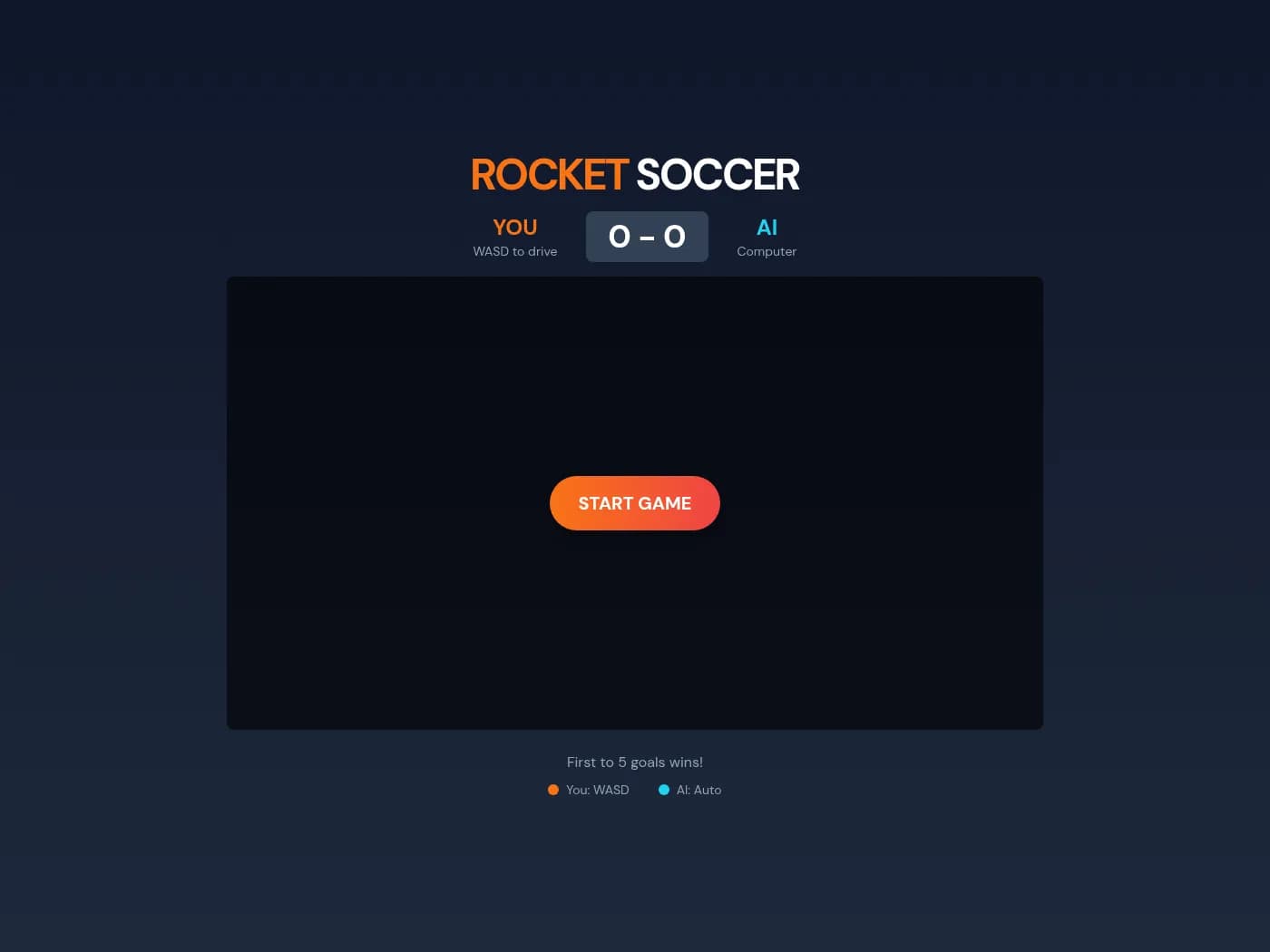 Car Soccer Showdown