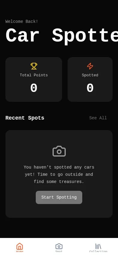 Car Spotter Game