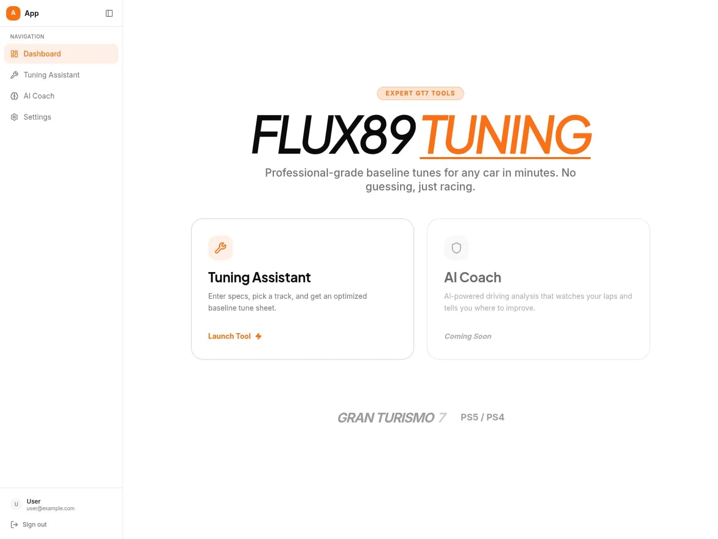 Car Tuning Assistant