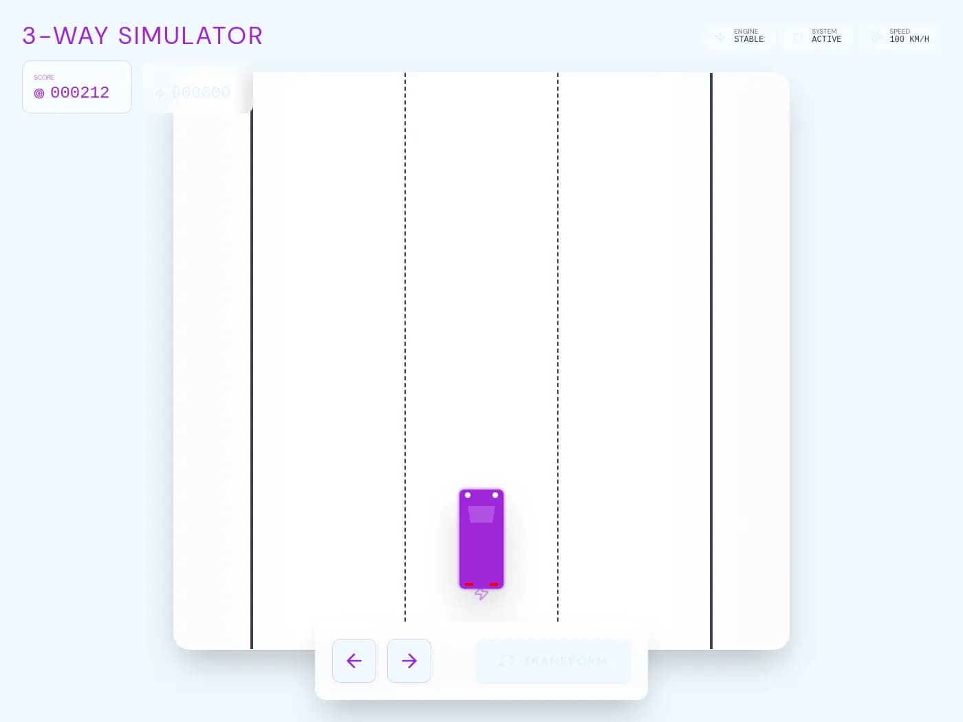 3-Way Car Simulator