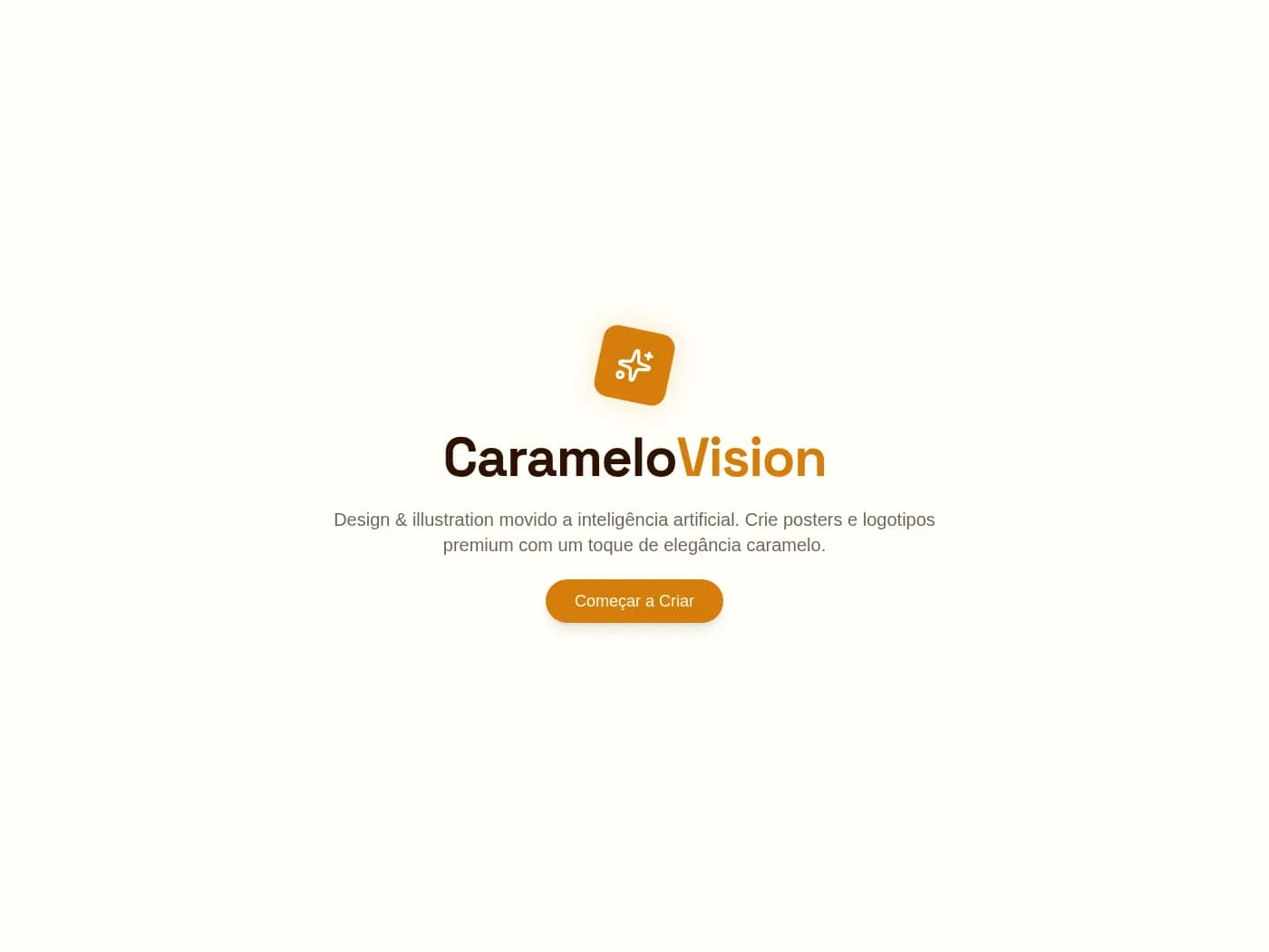 CarameloVision Logo Studio