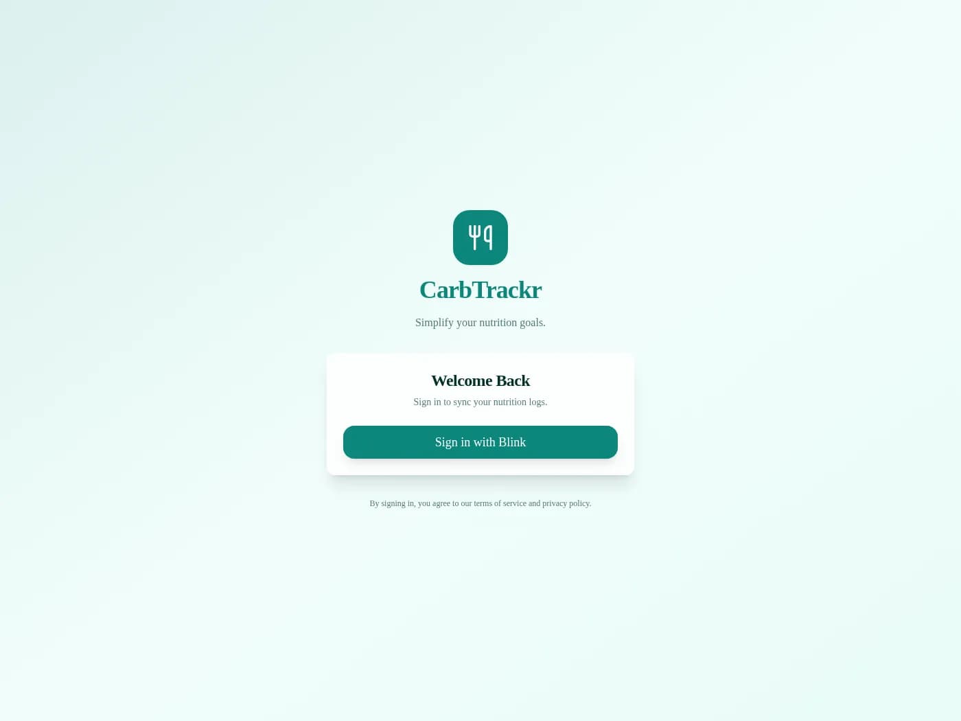 CarbTrackr