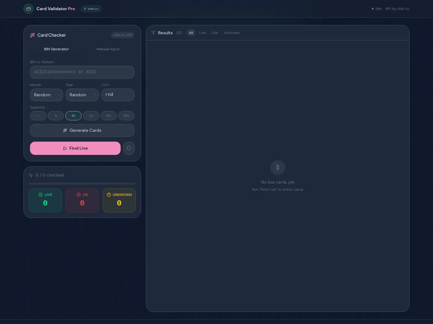 Card Validator Pro