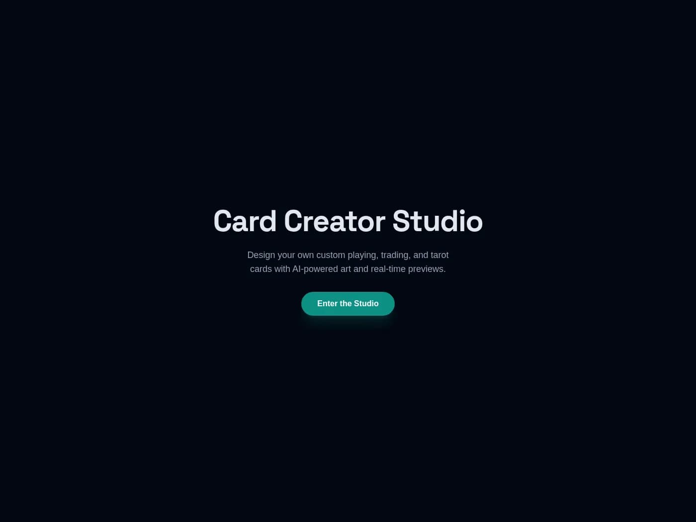 Card Creator Studio