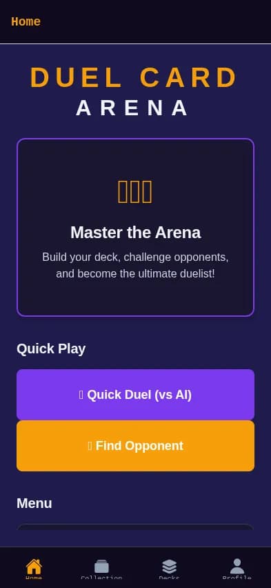 Duel Card Arena